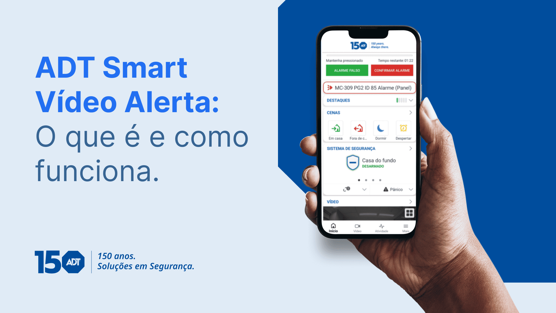 ADT Smart Vídeo Alerta: O que é e como funciona.